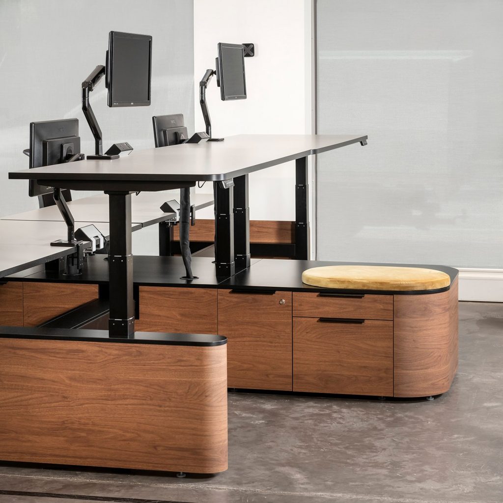 DuO Double Sit To Stand Workstation By 31 Degrees | Innerspace - Australia