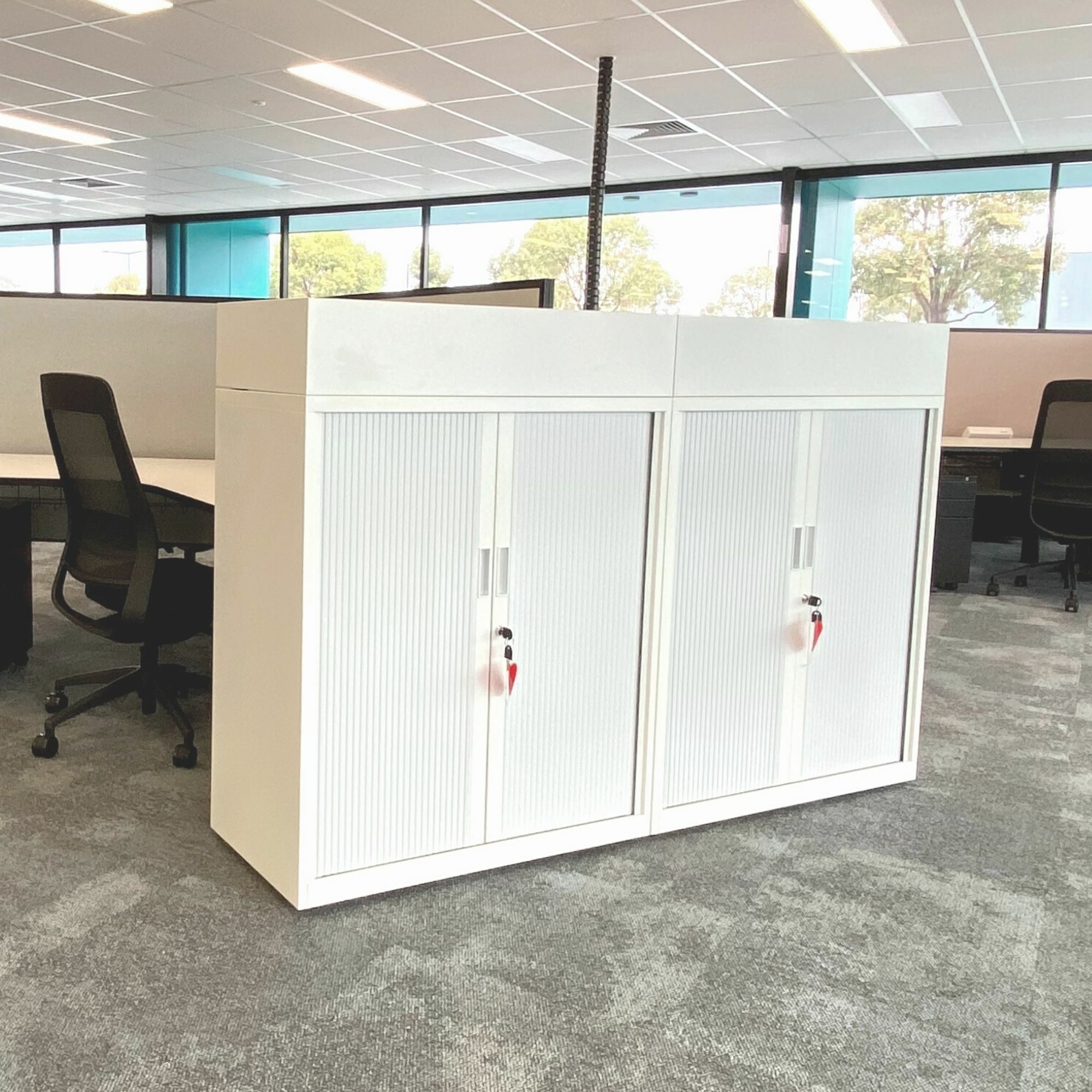 Modul Tambour Door Storage Unit By Innerspace | Innerspace - Australia