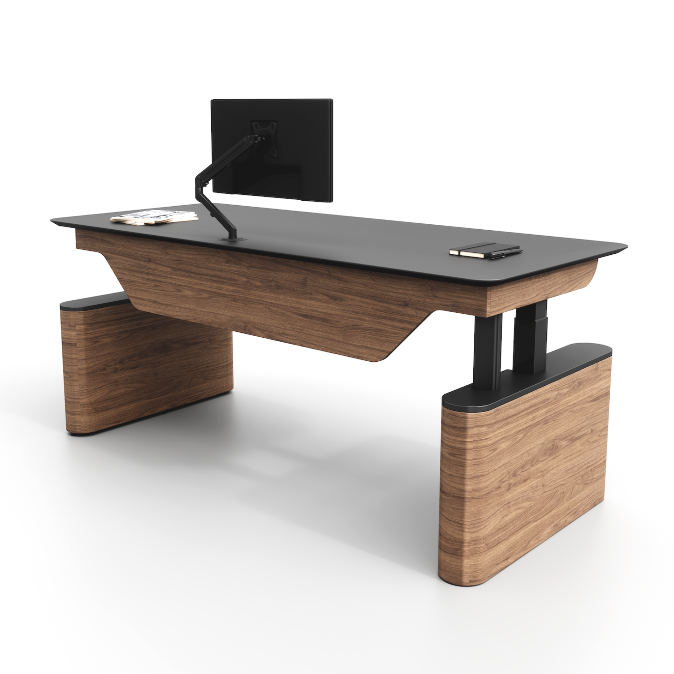 DuO Sit To Stand Executive Desk By 31 Degrees | Innerspace - Australia