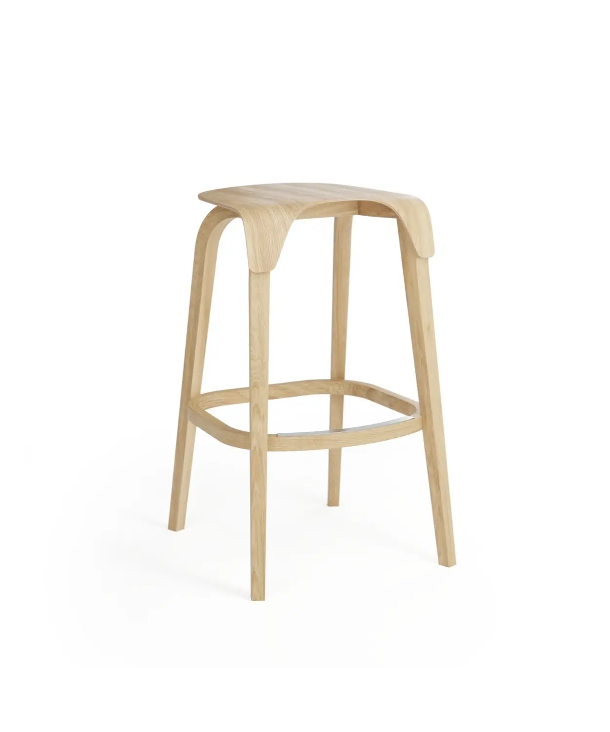 Leaf Stool Without Backrest By TON | Innerspace