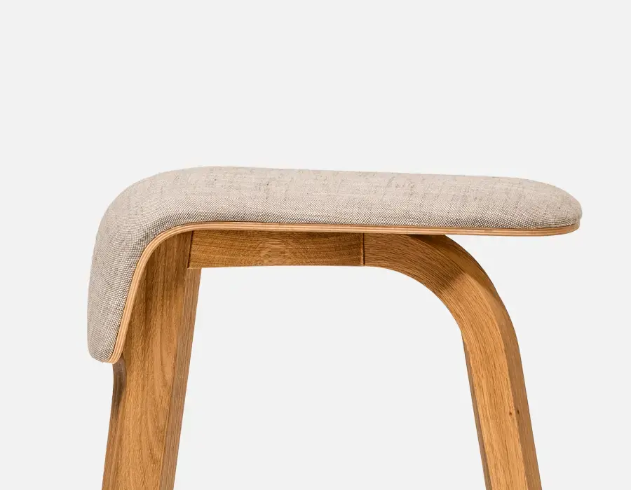 Leaf Stool Without Backrest By TON | Innerspace - Australia